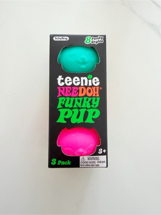 Toys | Needoh Funky Pup Teenie 3pack Dog Squishy Fidget Toy Set New ...